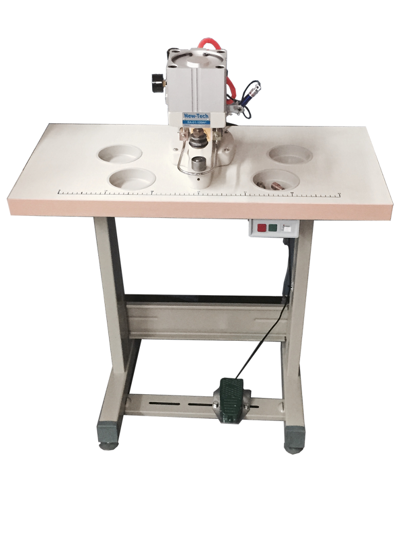 New Tech Pneumatic Press for Grommets, Snaps, Buttons & Rivets w/Laser ...